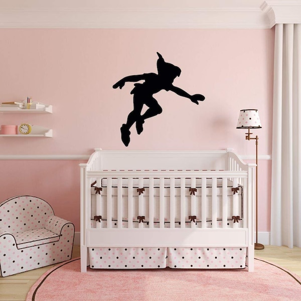 Peter Pan Wall Decal - Etsy