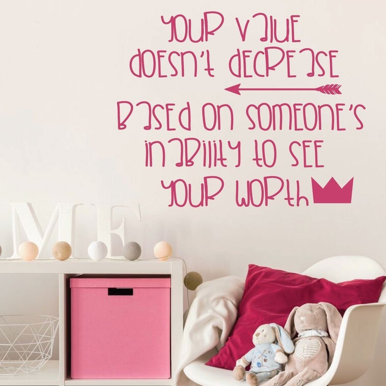 Inspiring Life Quotes Wall Decor Vinyl Decal for Tweens Your - Etsy