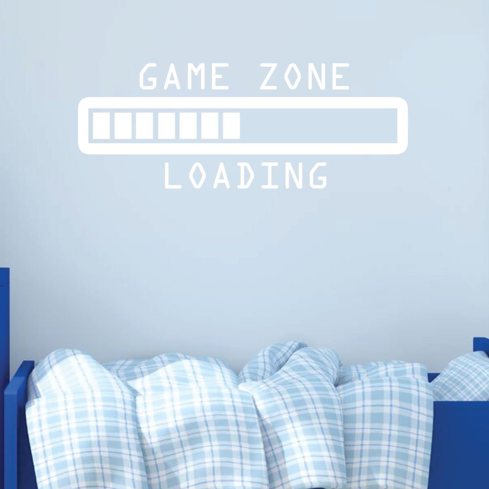 Gamer Wall Decal Game Zone Loading Sticker Vinyl Videogame | Etsy
