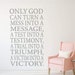 Christian Wall Art Only God Can Turn A Mess Into A Message, A Test Into ...