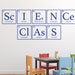 Periodic Table Wall Decal for Science Teachers Vinyl Sticker - Etsy