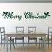 Farmhouse Merry Christmas Decor Holiday Vinyl Stickers for Living Room ...