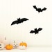 Bat Wall Decal Vinyl Sticker for Halloween Decoration - Etsy