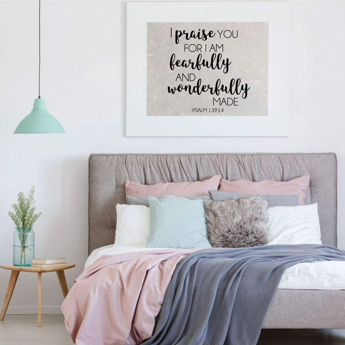 Bible Verse Wall Decal Psalms 139:14 I Praise You For | Etsy