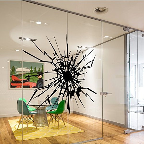 Broken Wall Decal - Etsy