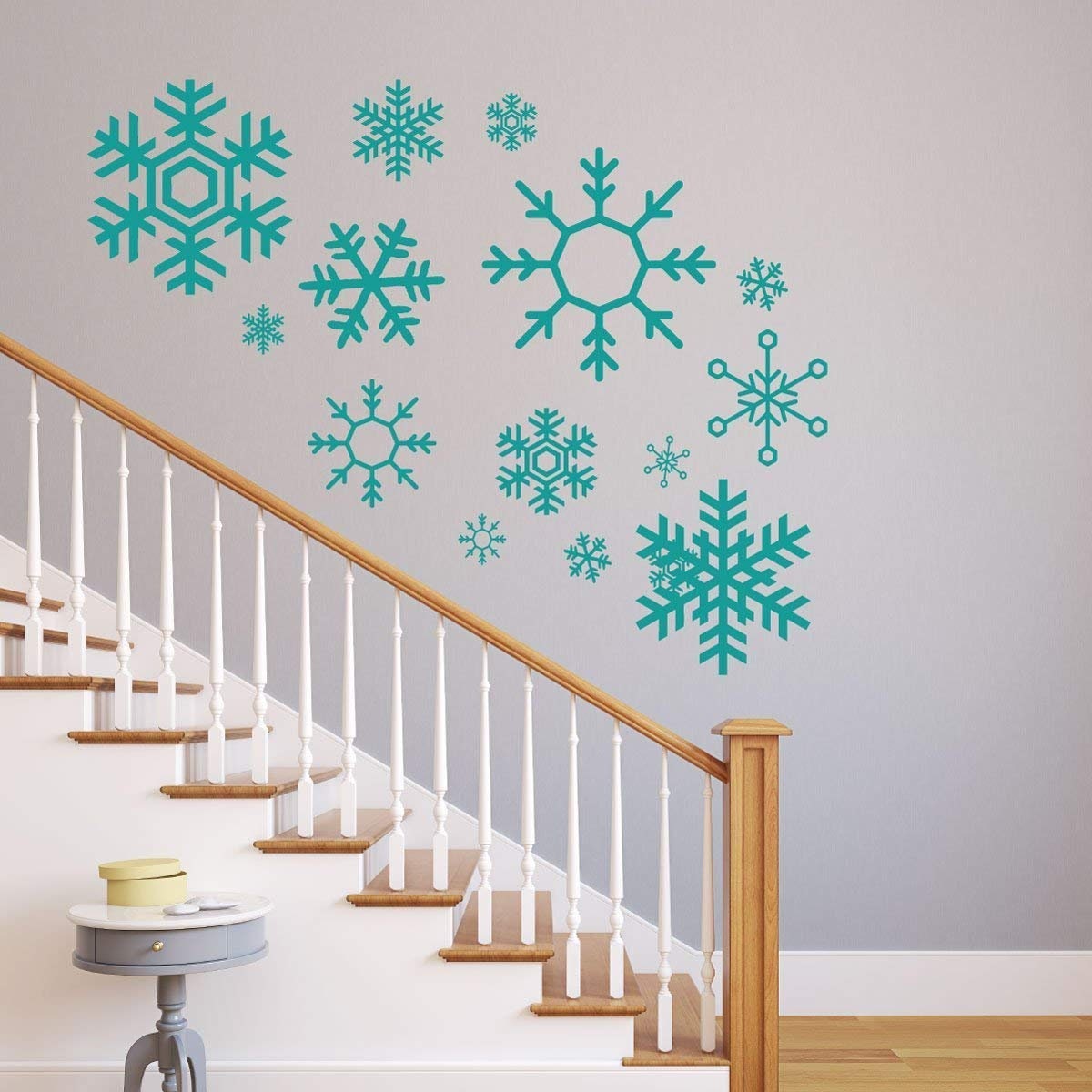 Snowflake Wall Decals Christmas Winter Vinyl Home Decor - Etsy