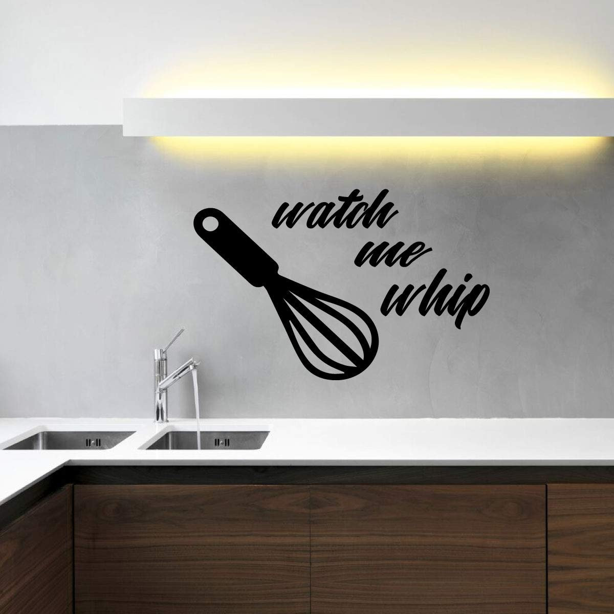 Vinyl Decal for Kitchen Wall Decor Watch me Whip | Etsy