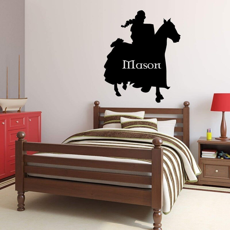 Knight Wall Decal - Etsy