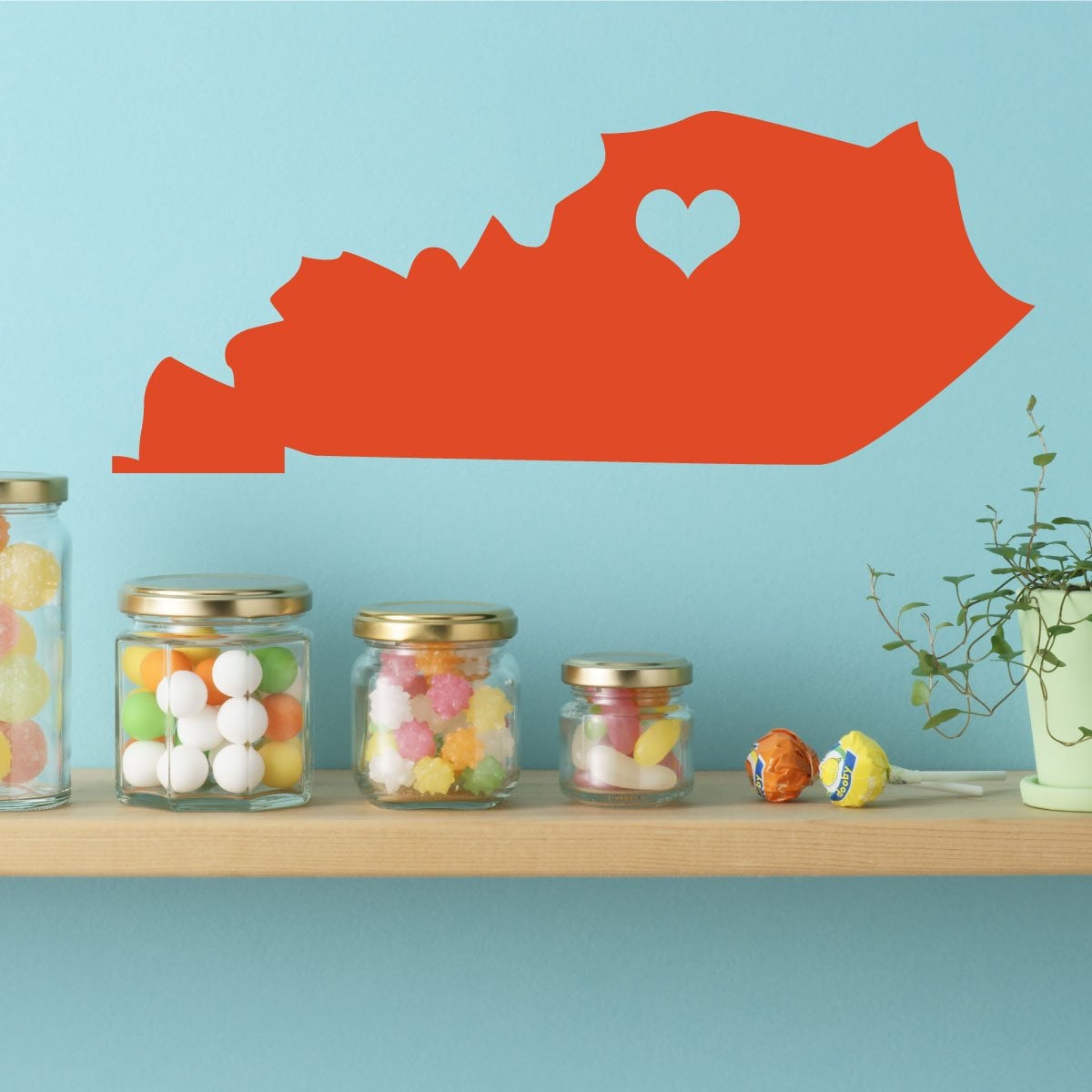 Kentucky Decal State Vinyl Wall Art 15th State Frankfort - Etsy