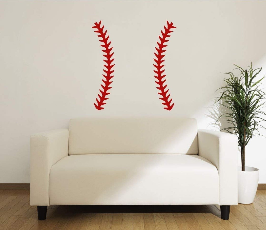 Baseball or Softball Player Gift Vinyl Wall or Window Decor Decals for ...