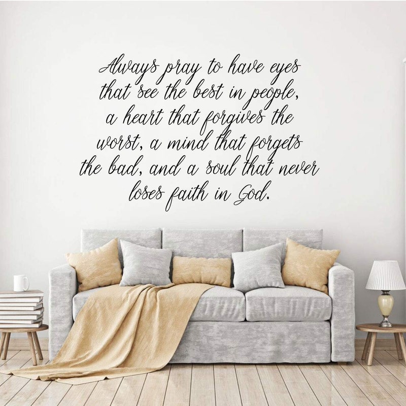 Prayer Wall Decal - Etsy