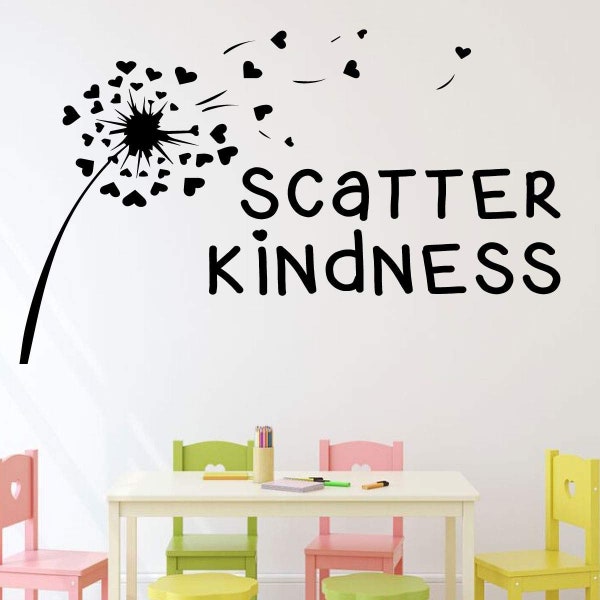 Kindness Vinyl Decal - Etsy