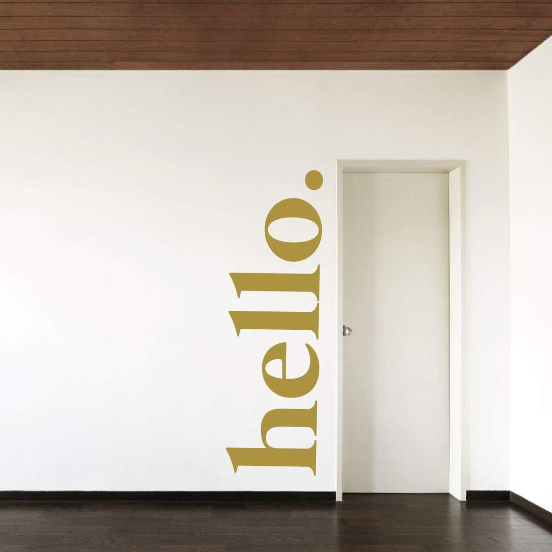 Hello Wall Decor - Vinyl Lettering for Door, Window, - Etsy