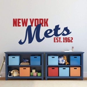 New York Mets Wall Decor - Baseball Decorations - Sports Team Athlete ...