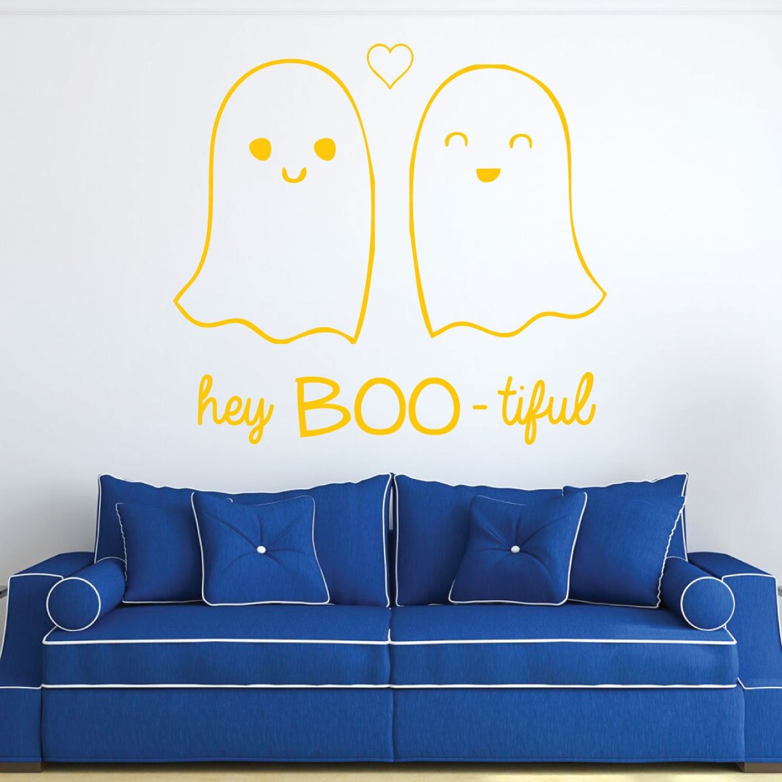 Halloween Decal Vinyl Wall Art Ghosts Halloween Party - Etsy
