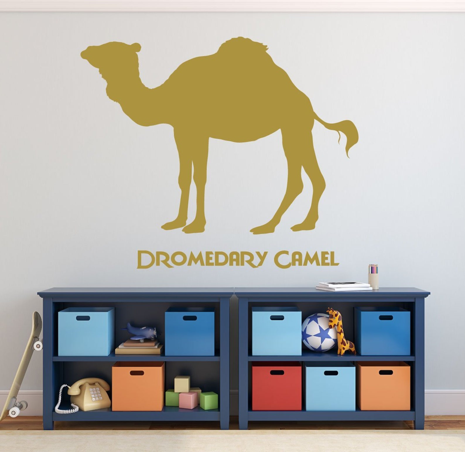 Camel Wall Decal Desert Themed Vinyl Decor for Child's - Etsy