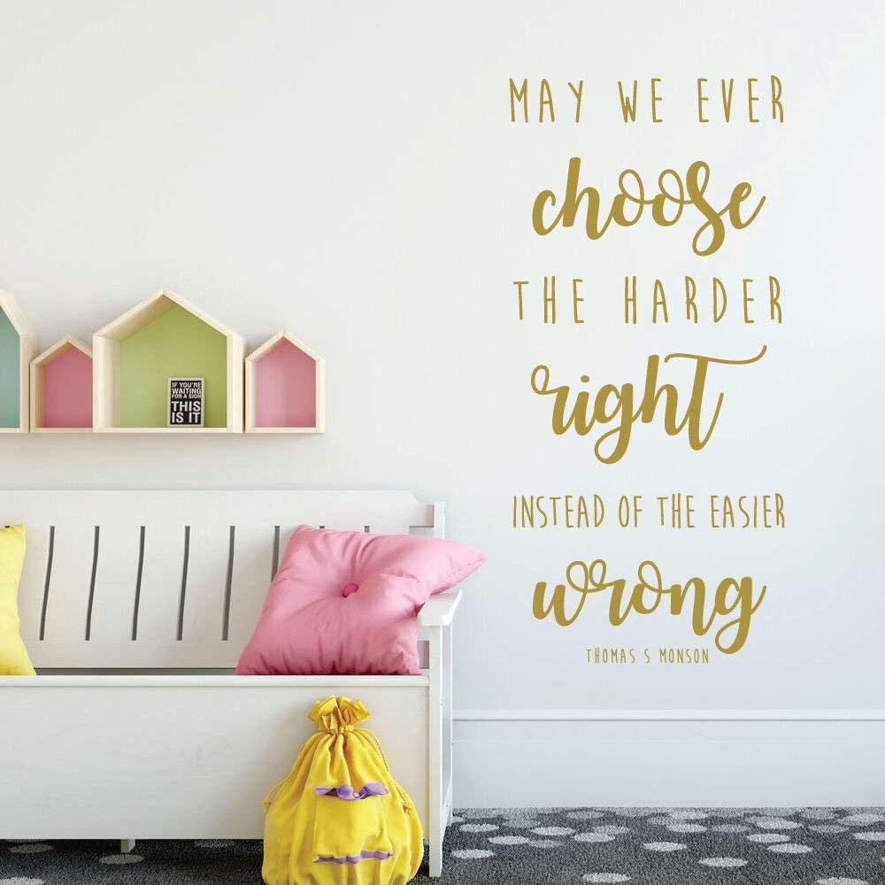 Inspirational Quotes Wall Decals - Motivational Vinyl Sticker Saying ...