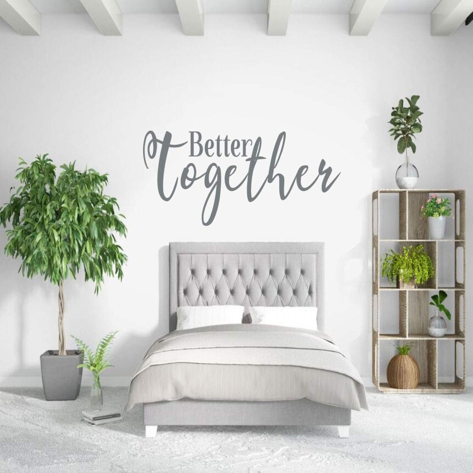 Family or Spouse Wall Decal Better Together Vinyl Sticker - Etsy