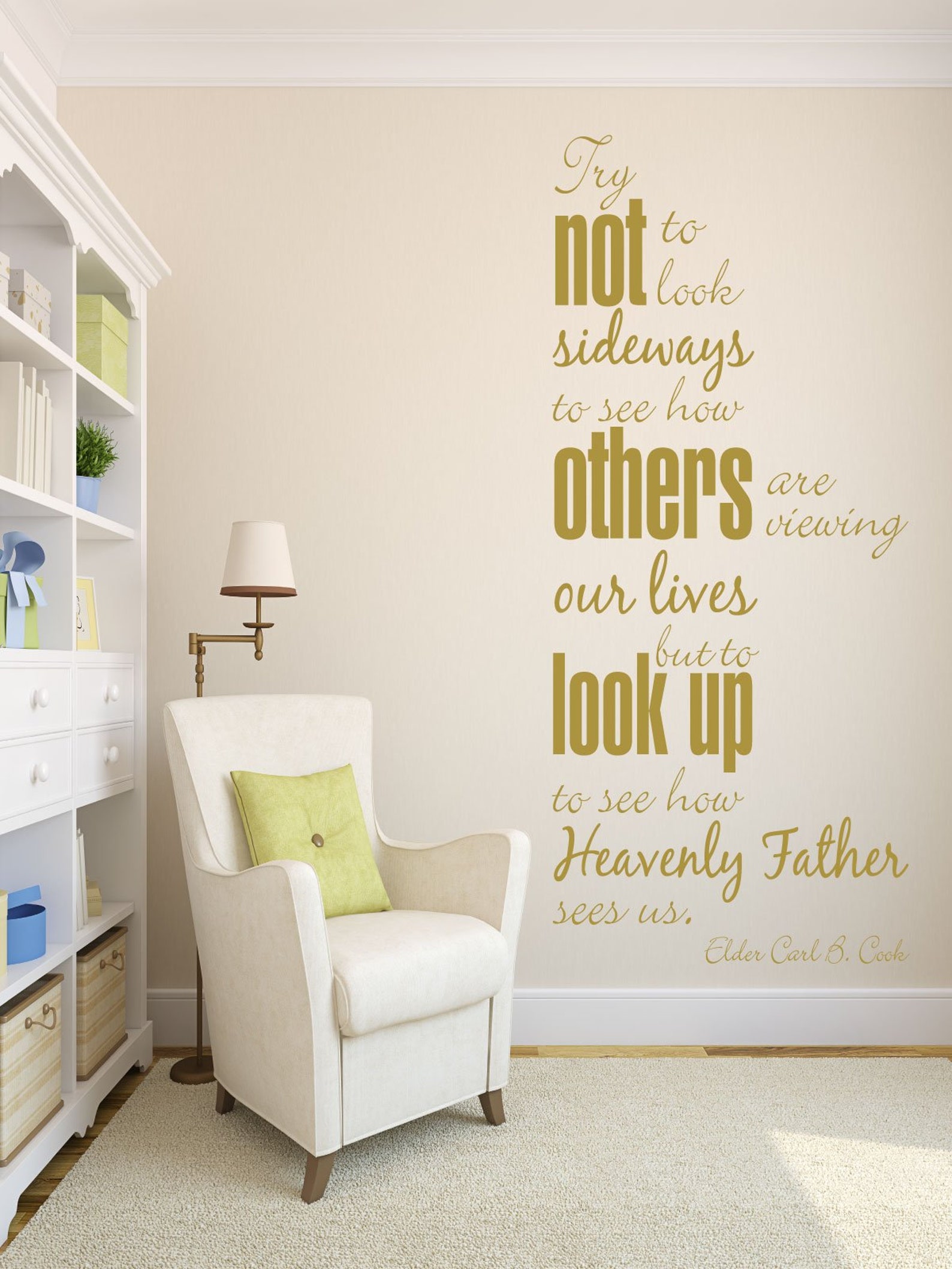 Mormon Inspirational Vinyl Wall Decal Quote How Heavenly - Etsy