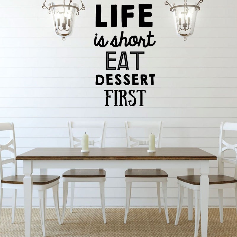 Eat Dessert First - Etsy