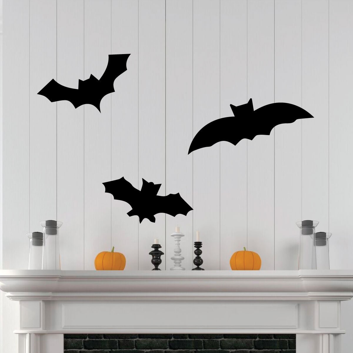 Bat Wall Decal Vinyl Sticker for Halloween Decoration | Etsy