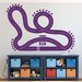 Race Track Wall Decal, Race Car Wall Decal, Car Racing, Boys Wall Decor ...