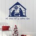 Nativity Christmas Decoration Oh Come Let Us Adore Him - Etsy