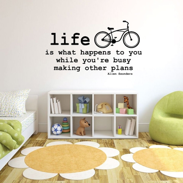 Life is What Happens - Etsy