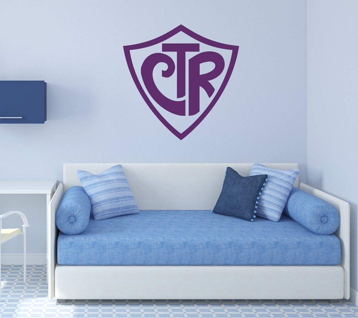 LDS Wall Decal Choose the Right Shield Vinyl Decoration | Etsy