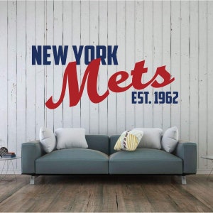 New York Mets Wall Decor - Baseball Decorations - Sports Team Athlete ...