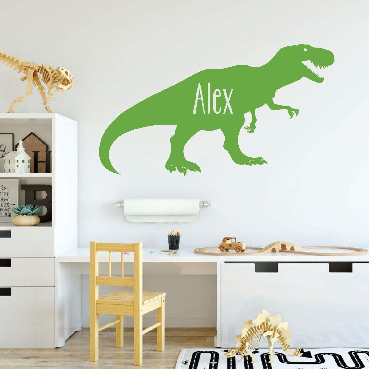 Tyrannosaurus Rex t-rex Dinosaur Vinyl Wall Decal for School - Etsy