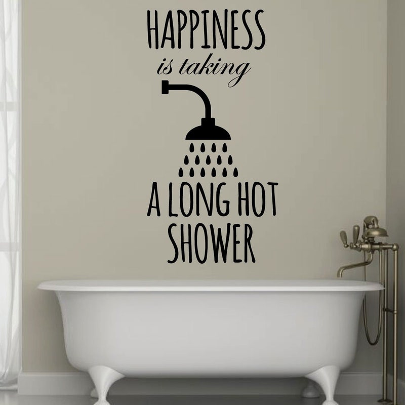 Bathroom Decals for Walls - Etsy
