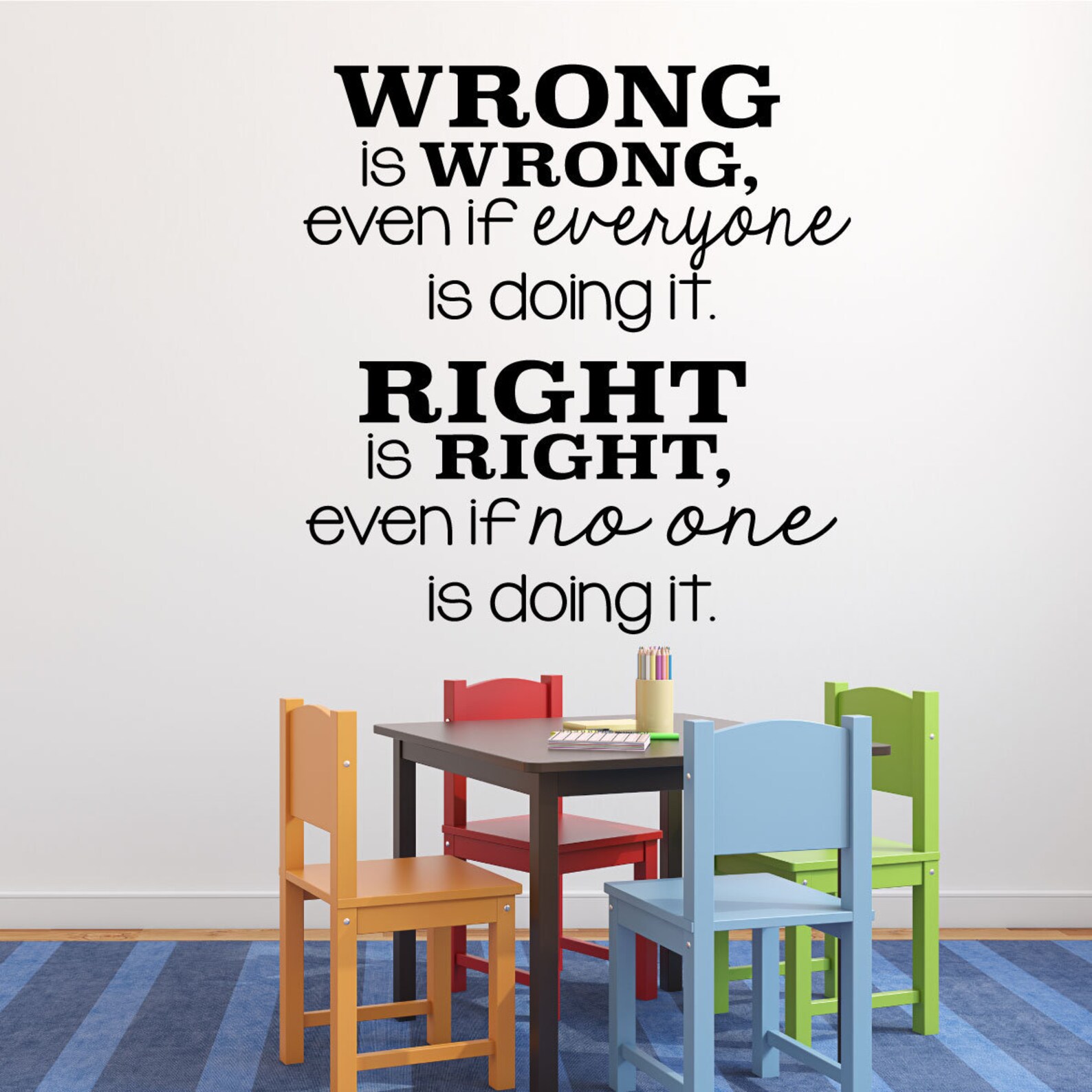 Vinyl Wall Decal Classroom Decorations Quote for Teachers or | Etsy