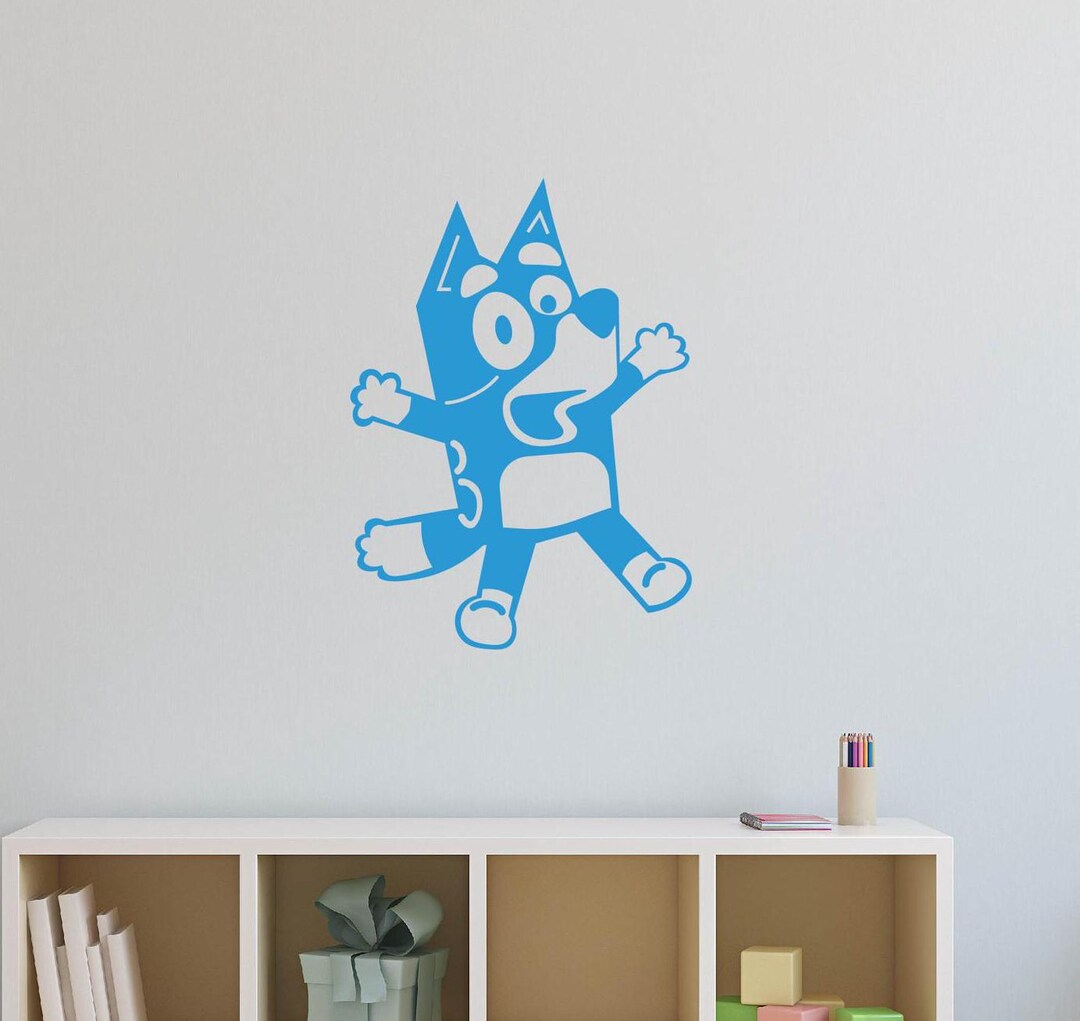 Bluey Character Inspired SVG Bluey Room Bluey Bedroom Decor Bluey Party ...