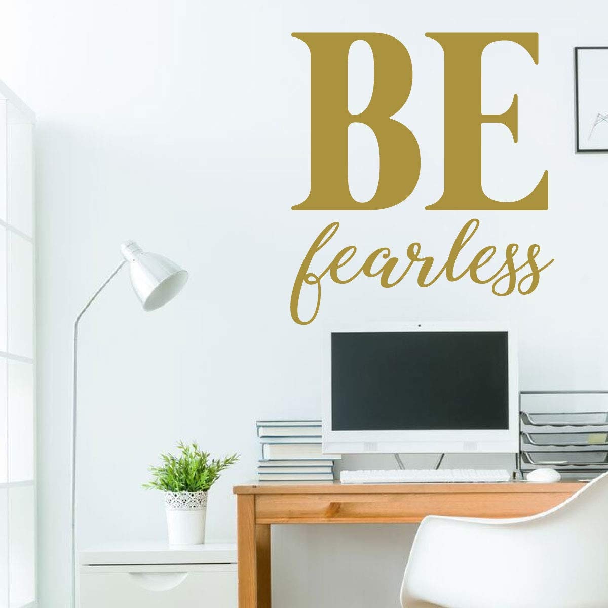 Be Fearless Wall Decal Motivational Wall Decor for Bedroom - Etsy