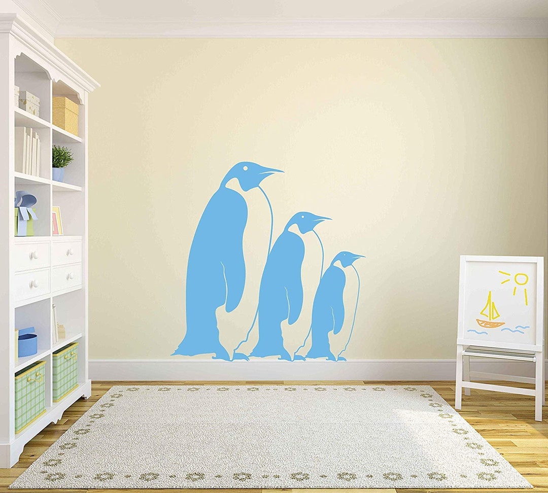 Penguin Wall Decals Vinyl Stickers for Decorating Home, Nursery ...