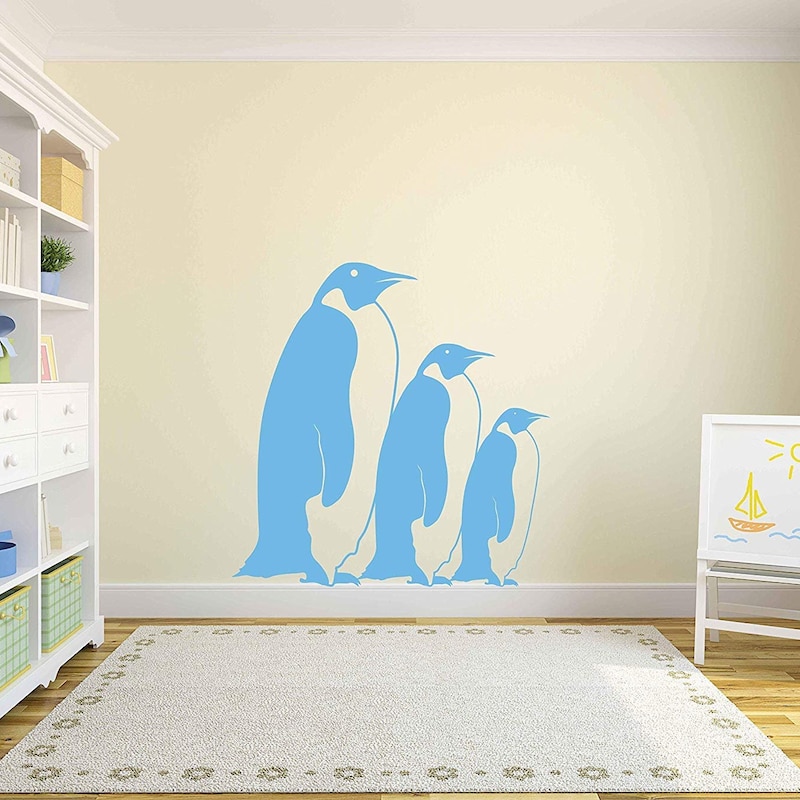 Penguin Wall Decals - Etsy