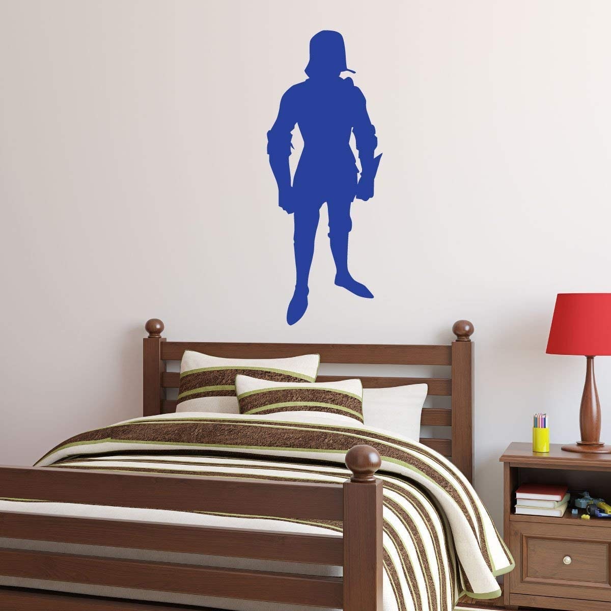 Customized Name Medieval Knight Wall or Window Vinyl Decal for | Etsy