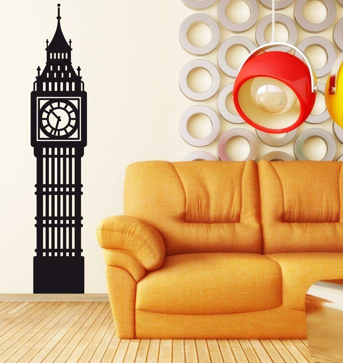 Big Ben Wall Decal Historic London Clock Tower Vinyl Decor - Etsy