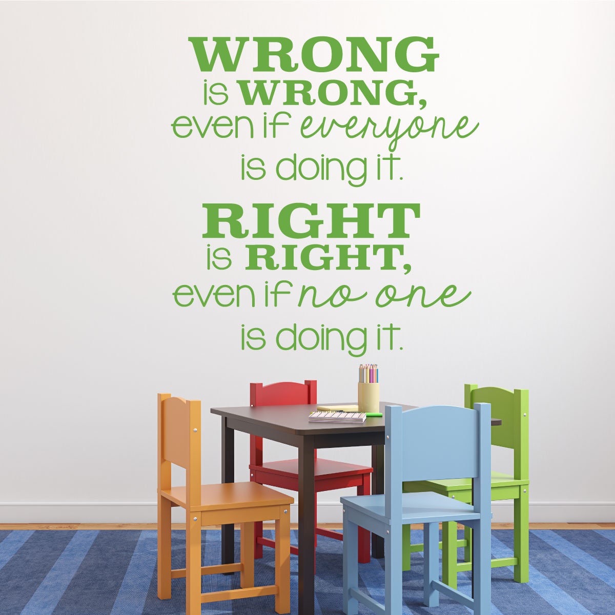 Vinyl Wall Decal Classroom Decorations Quote for Teachers or - Etsy