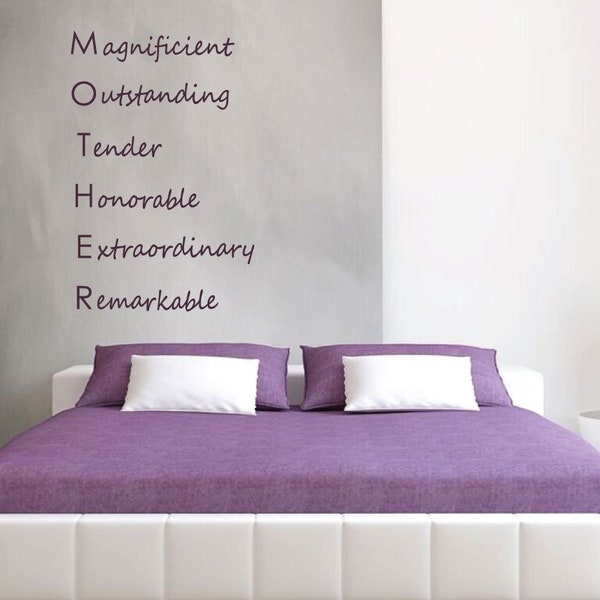 Mother Acronym - Etsy
