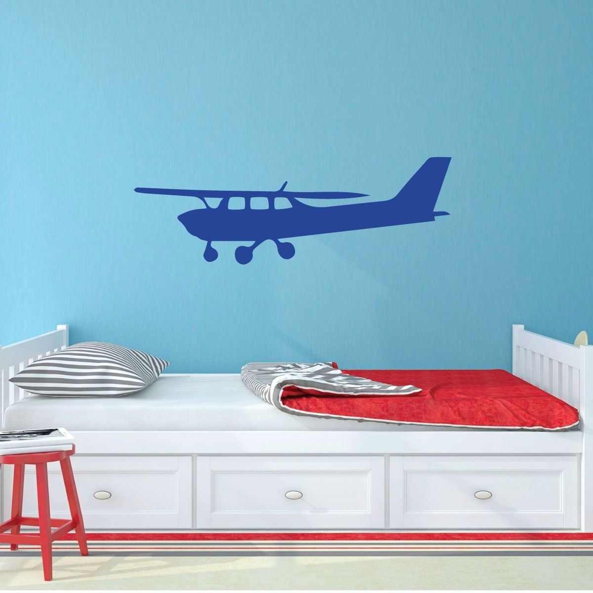 Airplane Car Decals Cessna 206 Personalized Plane Vinyl - Etsy