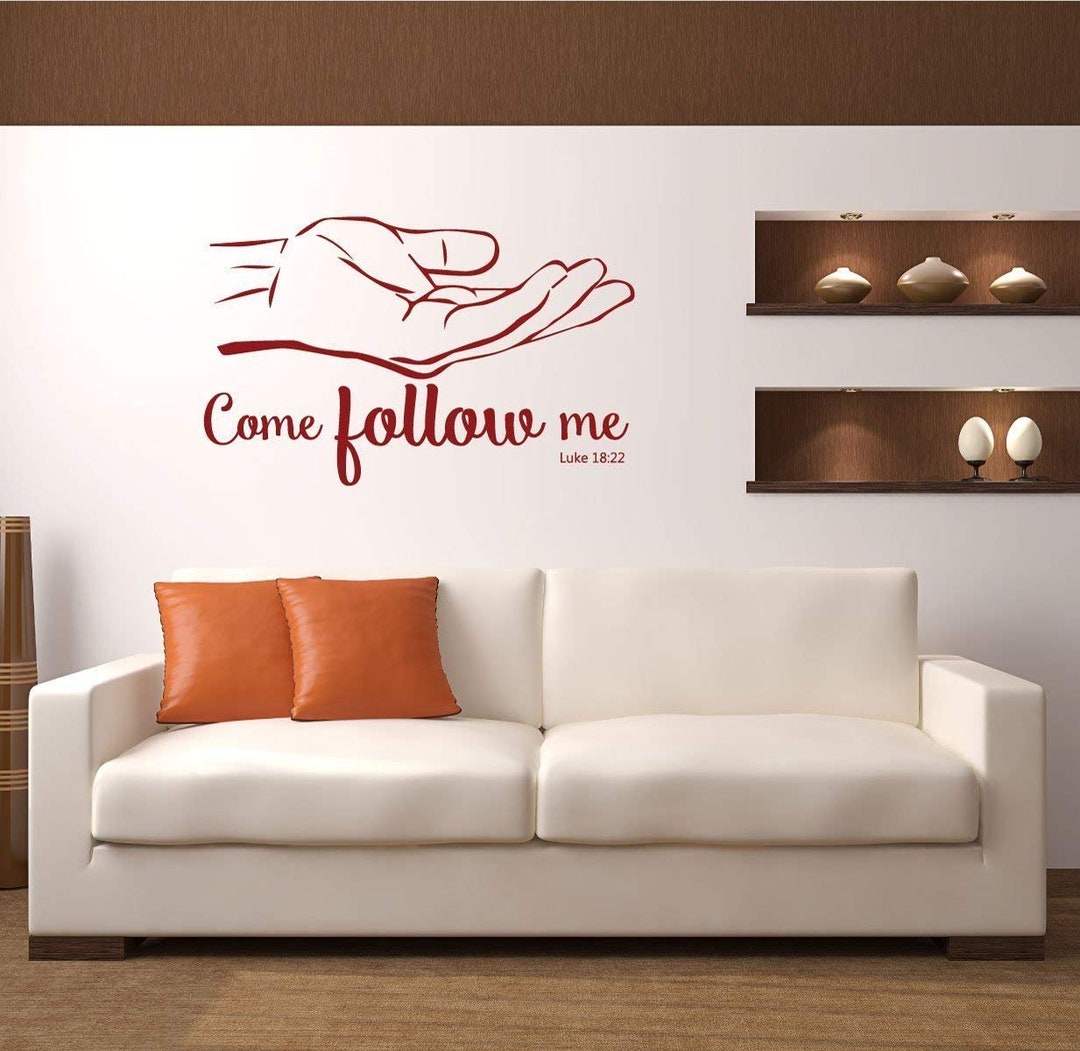 Christian Wall Decal, Bible Scripture Wall Decal, Christian Vinyl Decal ...