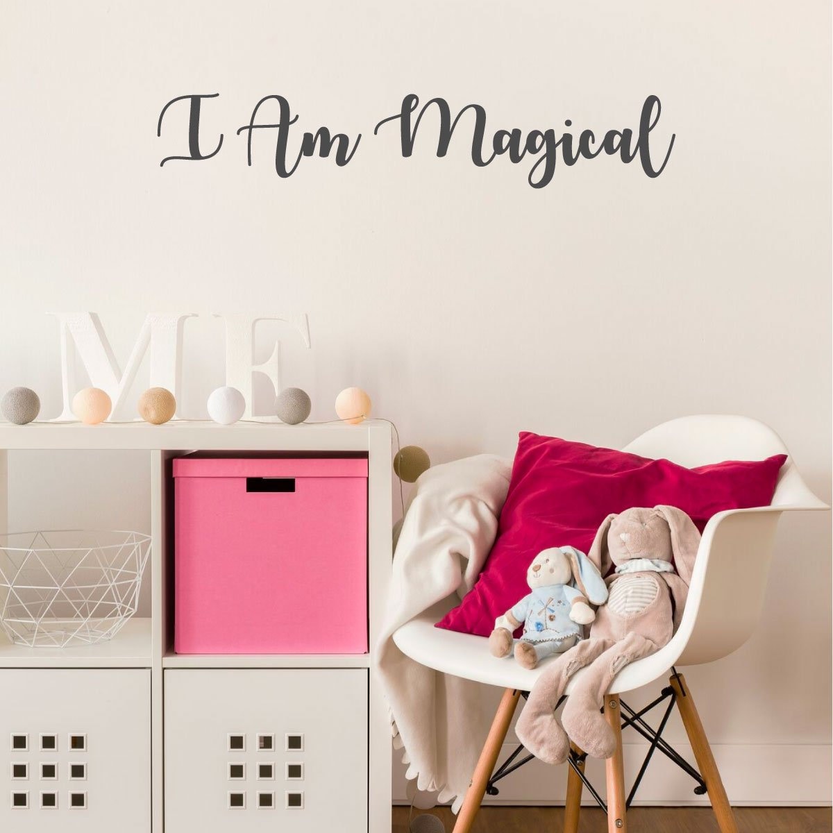 Wall Decal for Girls I Am Magical Vinyl Sticker for | Etsy