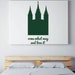 LDS Wall Decal Salt Lake Temple Wall Art Come What May and - Etsy