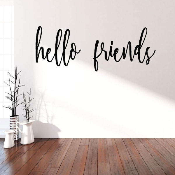 Hello Wall Decal - Etsy