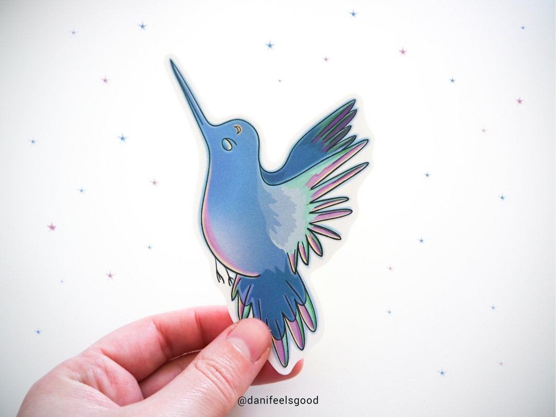 Bird Sticker, Vinyl Animal Art, Cute Birdie, Animal Sticker, Bird ...