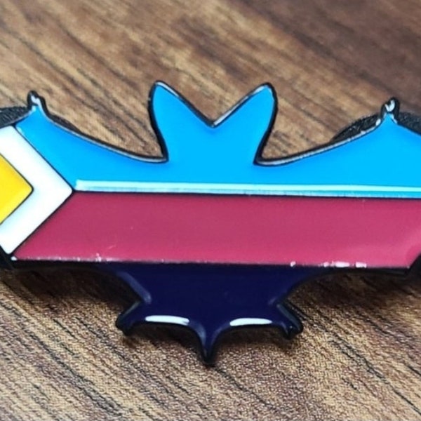 Bat Pin - Etsy