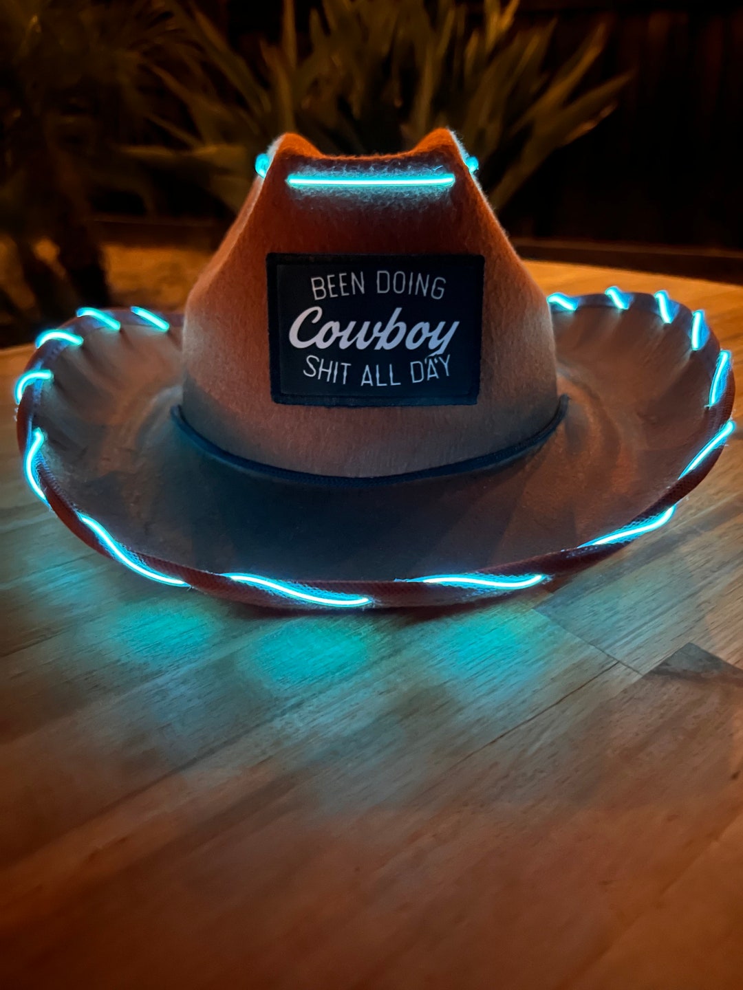 Neon Cowboy Hat - Etsy