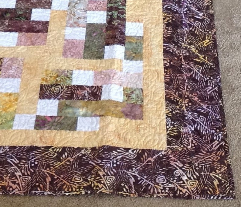 Batik Bed Runner Handmade Quilted Bed Runner Home Decor | Etsy